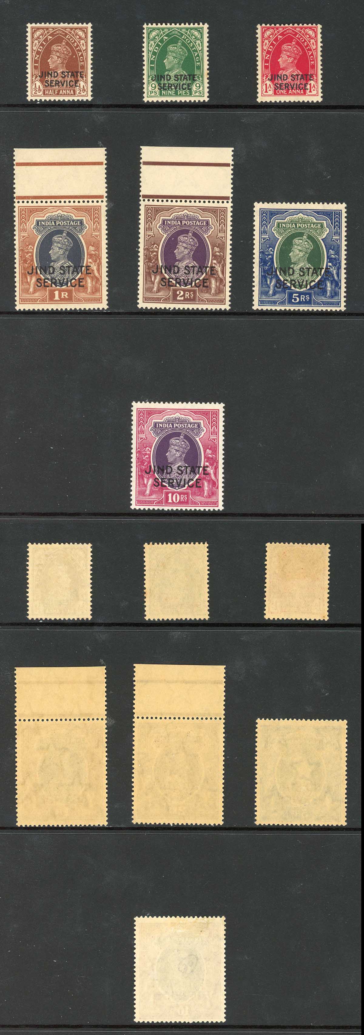 Jind SGO66/O72 KGVI Service Set M/M Cat 1100 pounds – Mark Bloxham ...